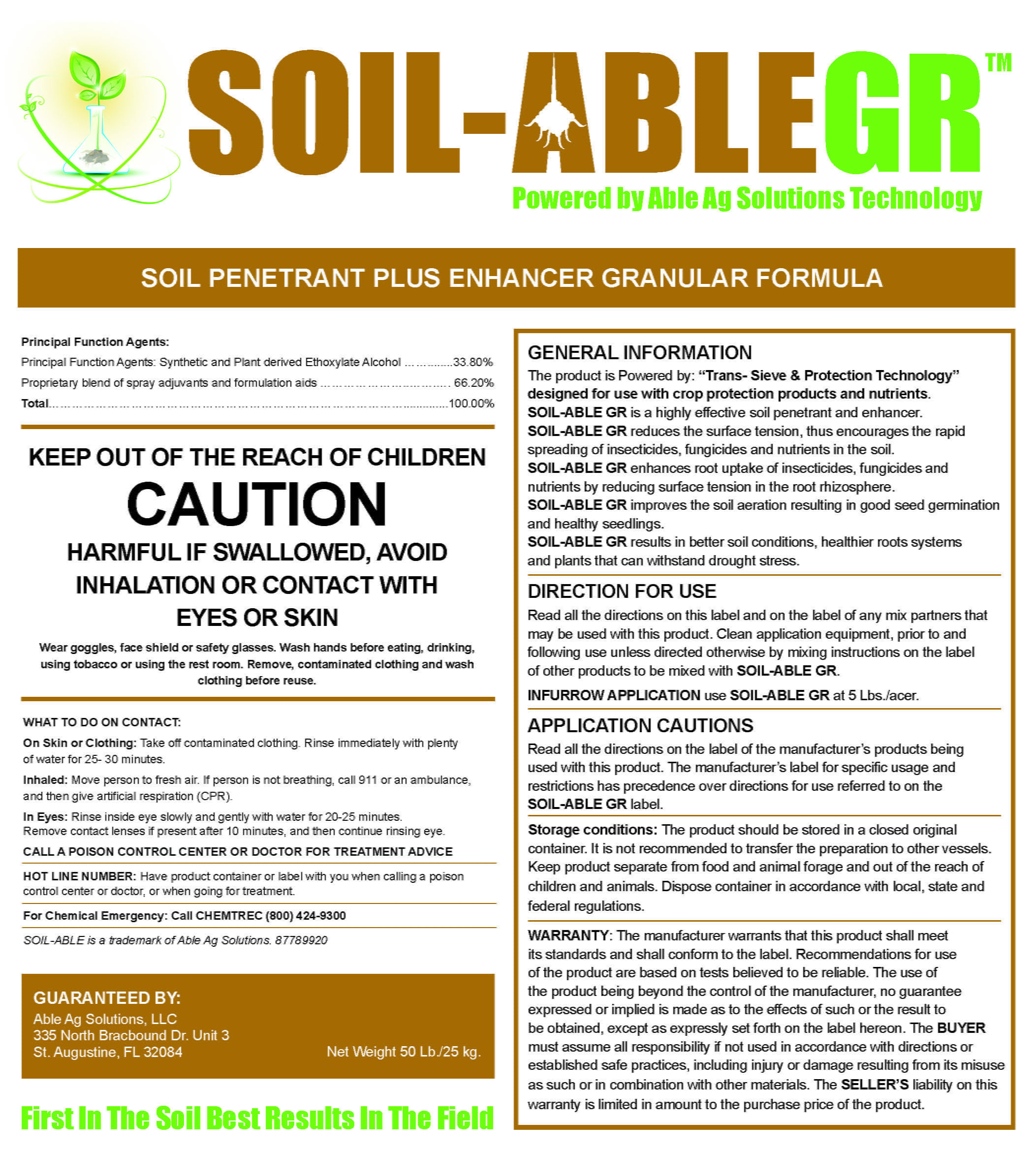 Able Ag Solutions - SOIL-ABLE GR™